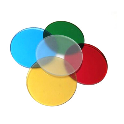 32mm-45mm Compound Microscope Optical Filter Color Absorber Green Blue ...