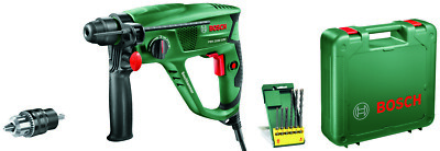 TRAPANO TASSELLATORE MARTELLO PERFORATORE BOSCH PBH 2500SRE + VALIGETTA ...