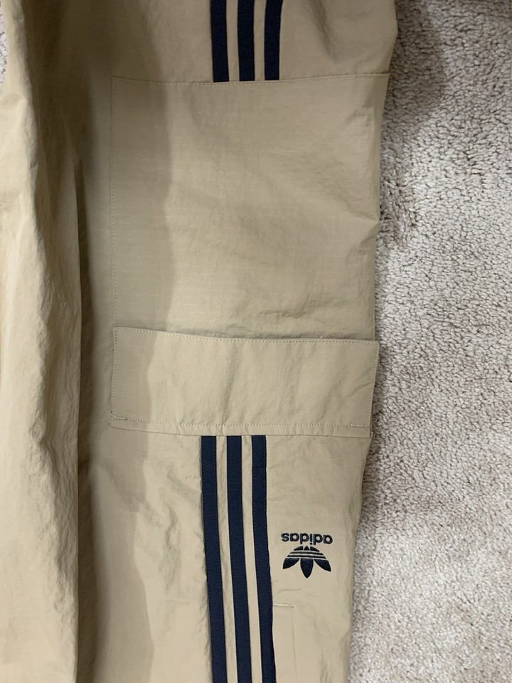 NEW Mens ADIDAS ORIGINALS CARGO Trefoil Track PANTS Large JY1392 ...
