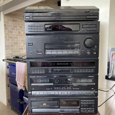 Vintage Kenwood Compact Disc Stereo System RXD-24 - Kenwood Speakers LS ...