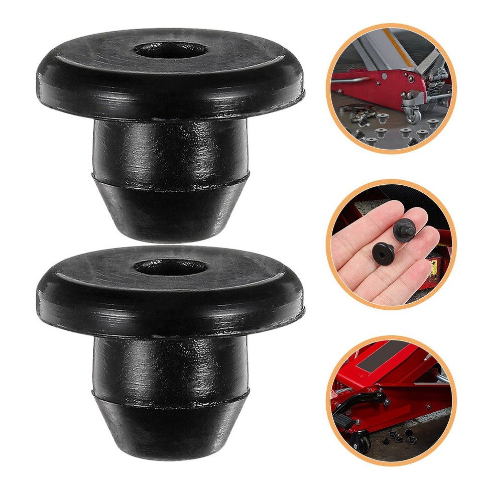 24 Pcs Black Rubber Jack Oil Plug Caps For Hydraulic Jack Seal Leak ...