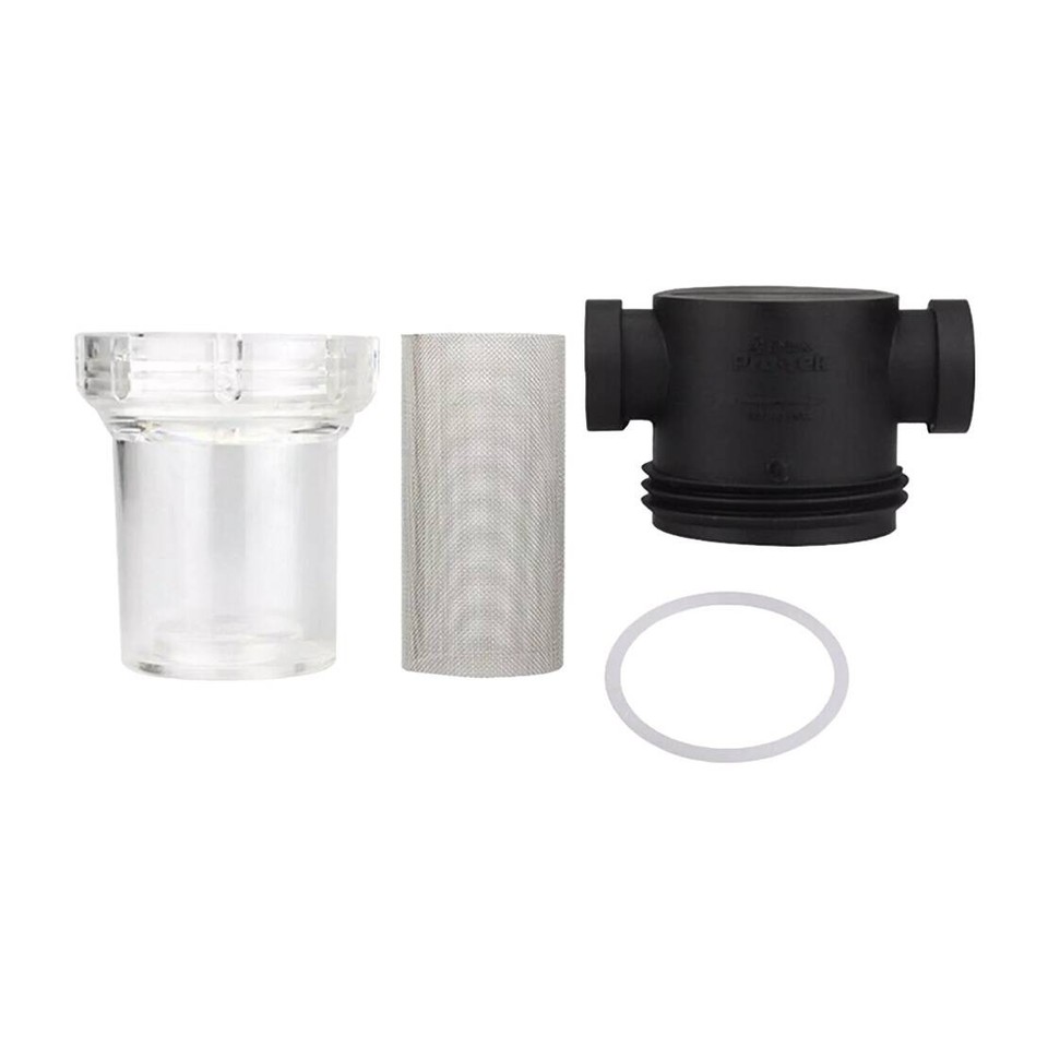 Garden Inline Mesh Strainer Water Pump Filter Irrigation High Flow ...