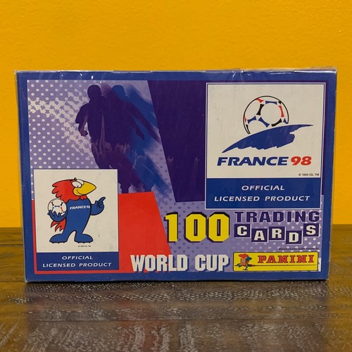 1998 Panini World Cup France 98 Trading Cards factory sealed box | eBay