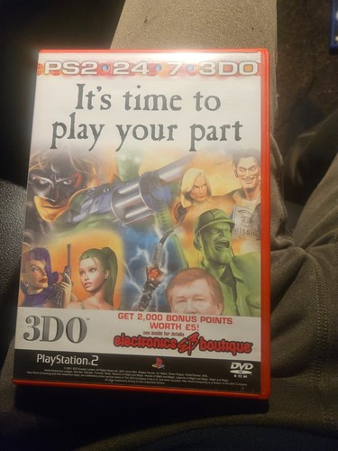 3DO PS2 24/7 Play Your Part Demo Disc, Sony Playstaion 2, Boxed complete Rare | eBay