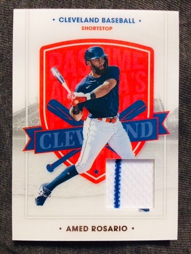 2021 Panini Chronicles Amed Rosario America's Pastime Jersey Relic Card ...
