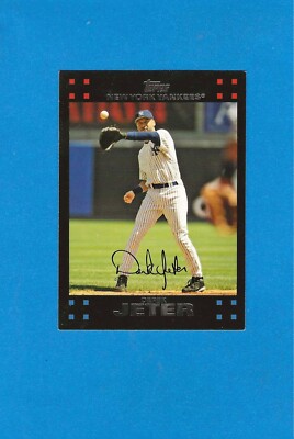 2007 Topps New York Yankees Limited Edition Gift Set Derek Jeter #NYY17 ...