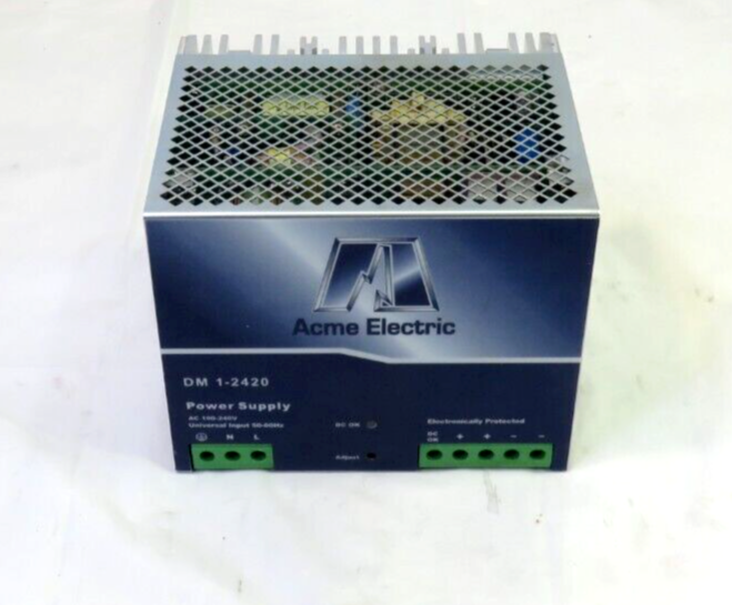ACME ELECTRIC DM 1-2420 Power Supply, FOR PARTS/ REPAIR | eBay