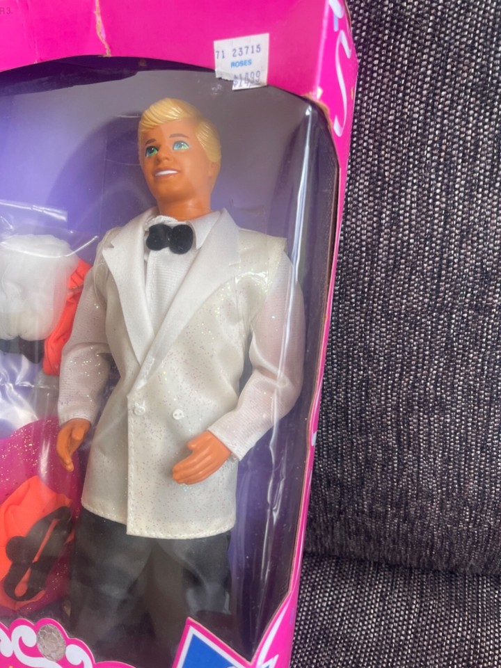 Vintage COSTUME BALL KEN 1990 BARBIE Doll Mattel NRFB COL | eBay