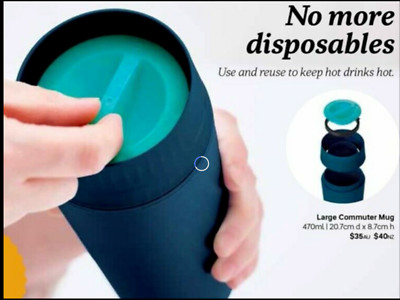 Tupperware Commuter Mug - 470 ml - Brand New | eBay