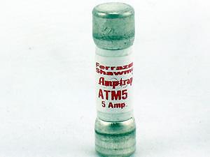 15 Amp 600 Volt Fast Acting Midget Fuse Atm15 for sale online | eBay