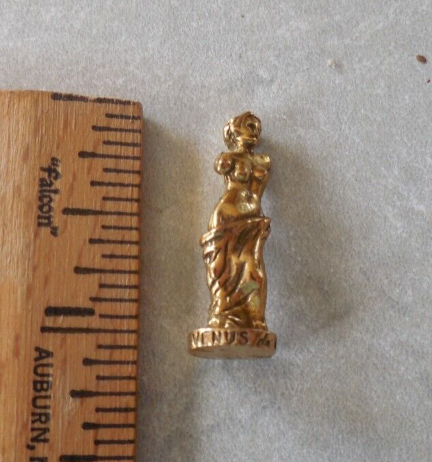 VINTAGE METAL MINIATURE, VENUS DE MILO MINIATURE STATUE 1" TALL, LOT ...