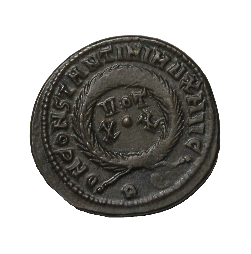 Constantine The Great Bronze Follis Ca. 321 AD Rome Mint Ancient Roman ...