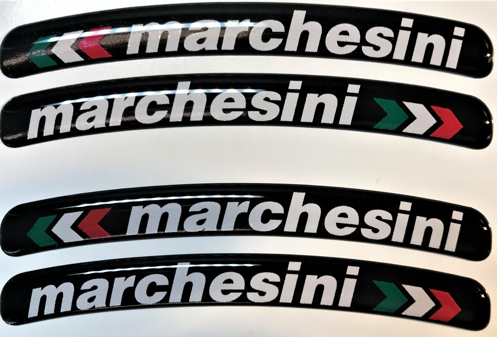 3D Domed Marchesini Wheel Rim Logo Sticker Decal Ducati Aprilia 8pce ...