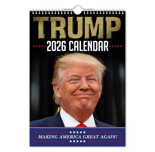 2026 Calendar - Donald Trump – Funny - Quirky - Christmas - Birthday ...