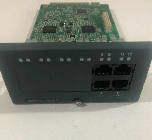 AVAYA - IP500 VCM 64 V2 Basecard 700504032 | eBay