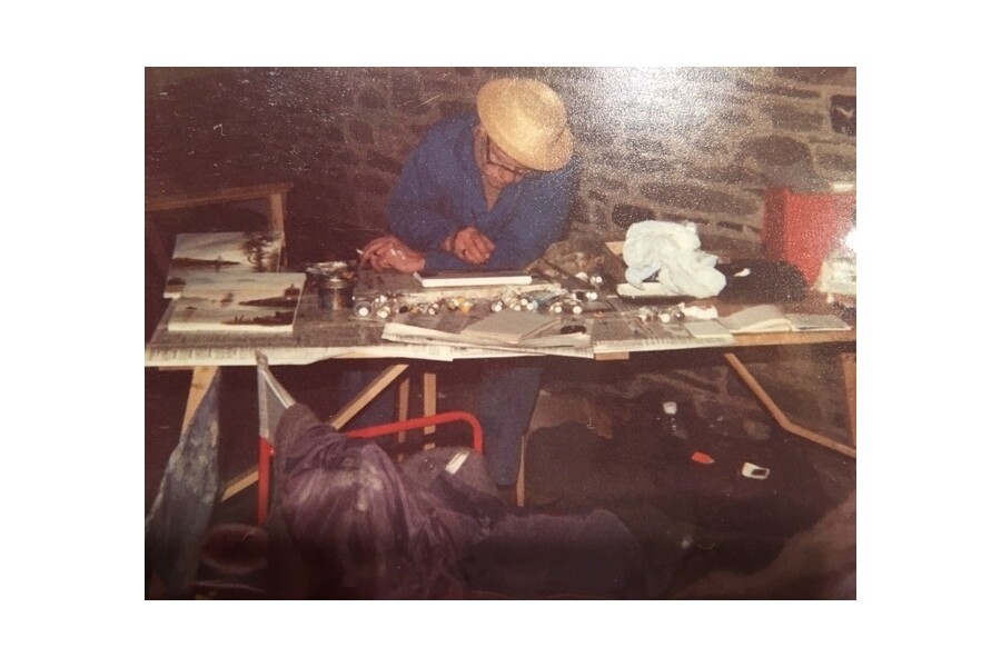 HARRY BARDEN (1922-91) Constable of Cornwall ORIGINAL SIGNED Painting ...