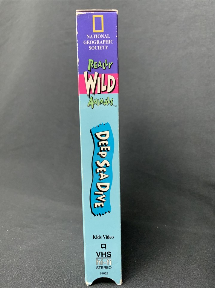 Really Wild Animals - Deep Sea Dive (VHS, 1994) 727994516521| eBay