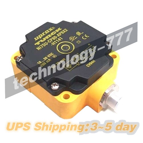 TURCK NI75U-CP80-AP6X2-H1141 3-Wire DC Inductive Proximity Sensors ...