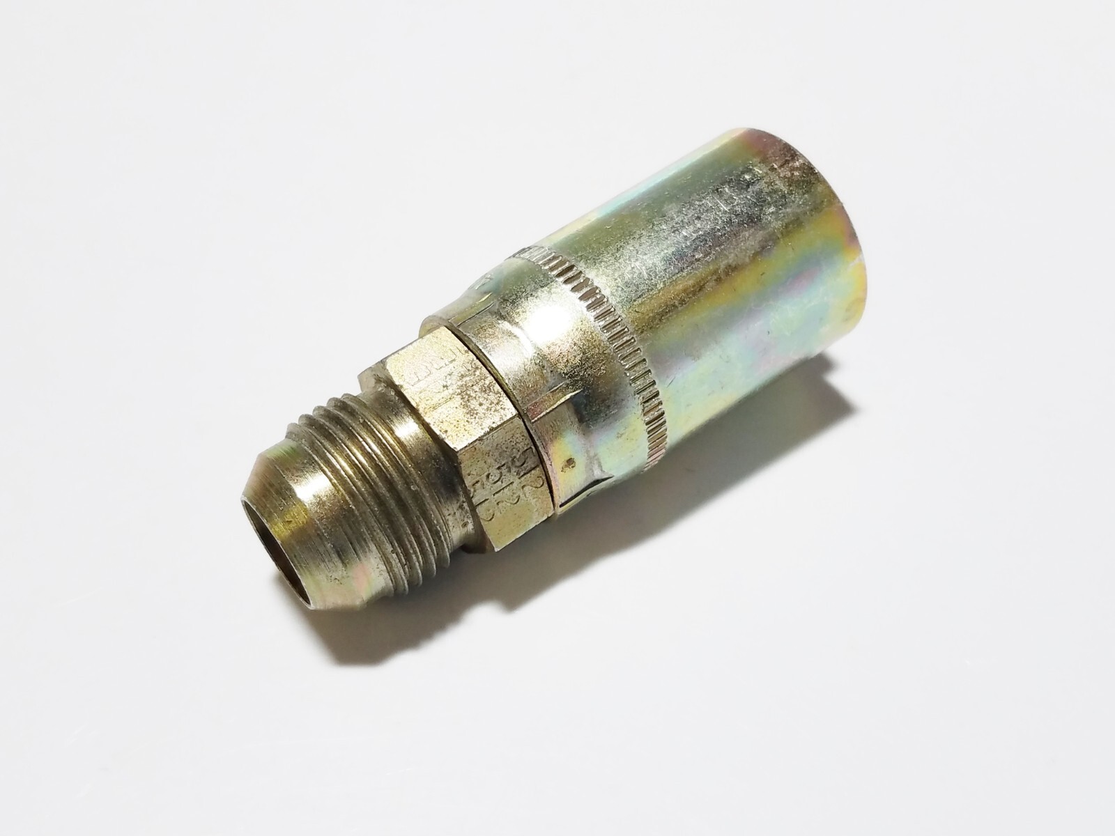 2 WEATHERHEAD 43012E-512 3/4" Hose ID /4 JIC 37 Tube Male Rigid Crimp ...