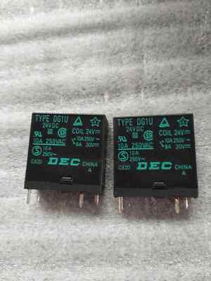 1pcs New DEC relay TYPE DG1U-24VDC | eBay