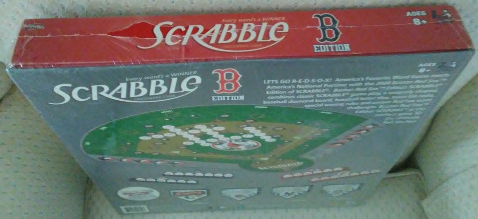 Scrabble Crossword Game - 2008 Boston Red Sox Edition! ***NEW*** | eBay