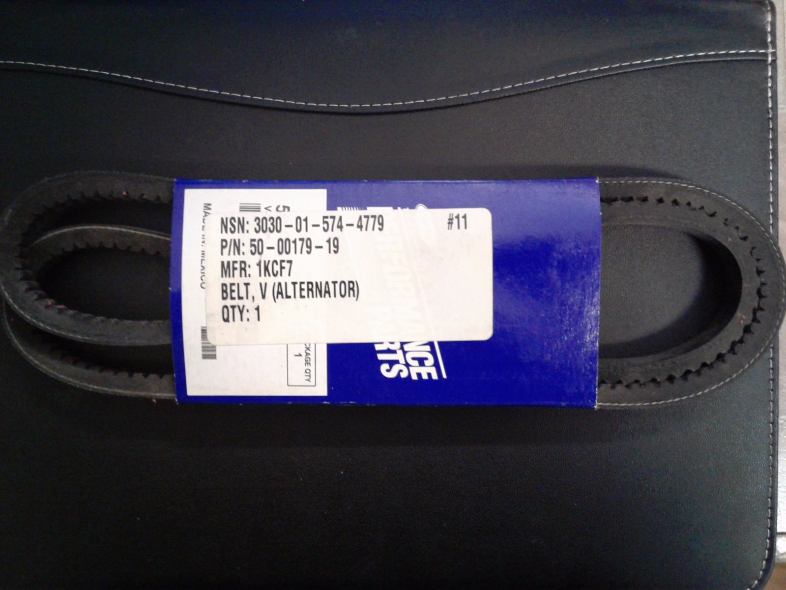 Carrier Transicold V-Belt 50-00179-19 (alternator belt) NSN 3030-01-574 ...