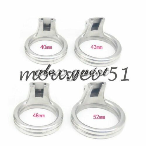 Male Chastity Cage Stainless Steel Device Metal Locking Belt Men ...