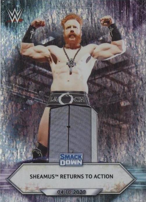2021 Topps WWE - SmackDown Sheamus #55 Silver Foilboard for sale online ...