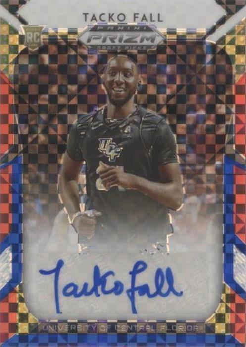 2019-20 Panini Prizm Draft Picks - Draft Picks Autographs Tacko Fall ...