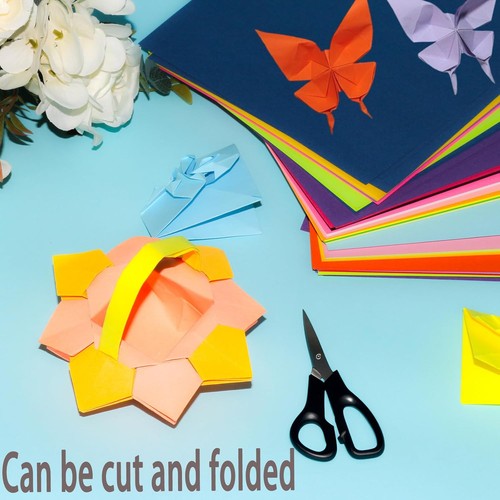 Origami Paper Kit - Double Sided Color 200 Sheets, 6x6 Inch, 20 Colors ...