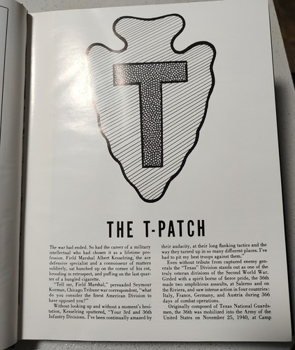 36th Infantry Division WWII Unit History Signed 442nd Fighting 36th | eBay