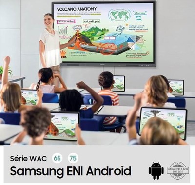 Samsung WA75C lavagna interattiva 190,5 cm [75] 3840 x 2160 Pixel Touch ...