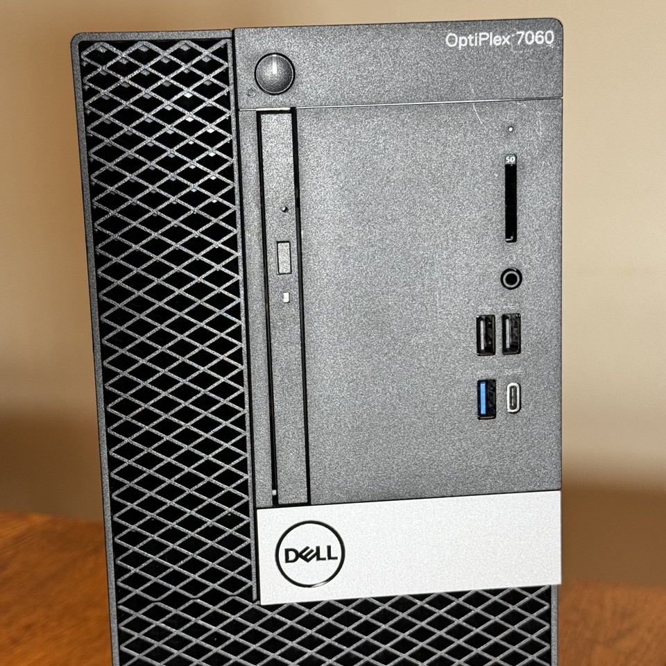 Dell Optiplex 7060 Tower @ i7-8700 16GB RAM 512GB SSD/ 1TB HDD W11 Pro ...