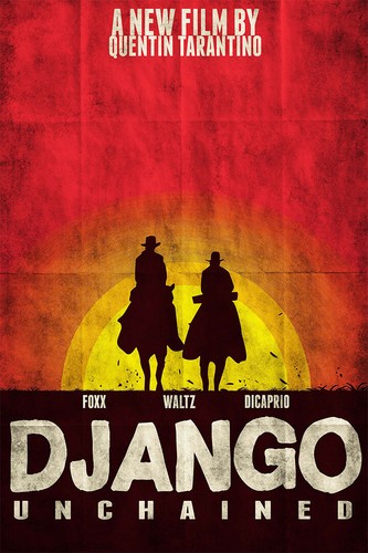 Django Unchained Vintage Action Movie Wall Art Home Decor - POSTER ...