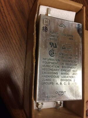 Filter Concepts DH60F 60A High Performance DC Powerline Filter *At9 | eBay