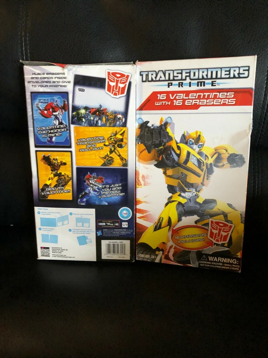 Transformers Prime Valentines Cards Optimus Fine Kids Valentines Day