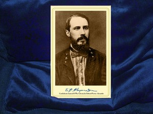 EDWARD PORTER ALEXANDER Confederate General Cabinet Card Photo ...