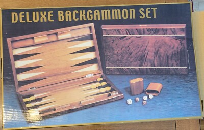 Inlaid Deluxe Backgammon SetWooden Backgammon Set (B) | eBay