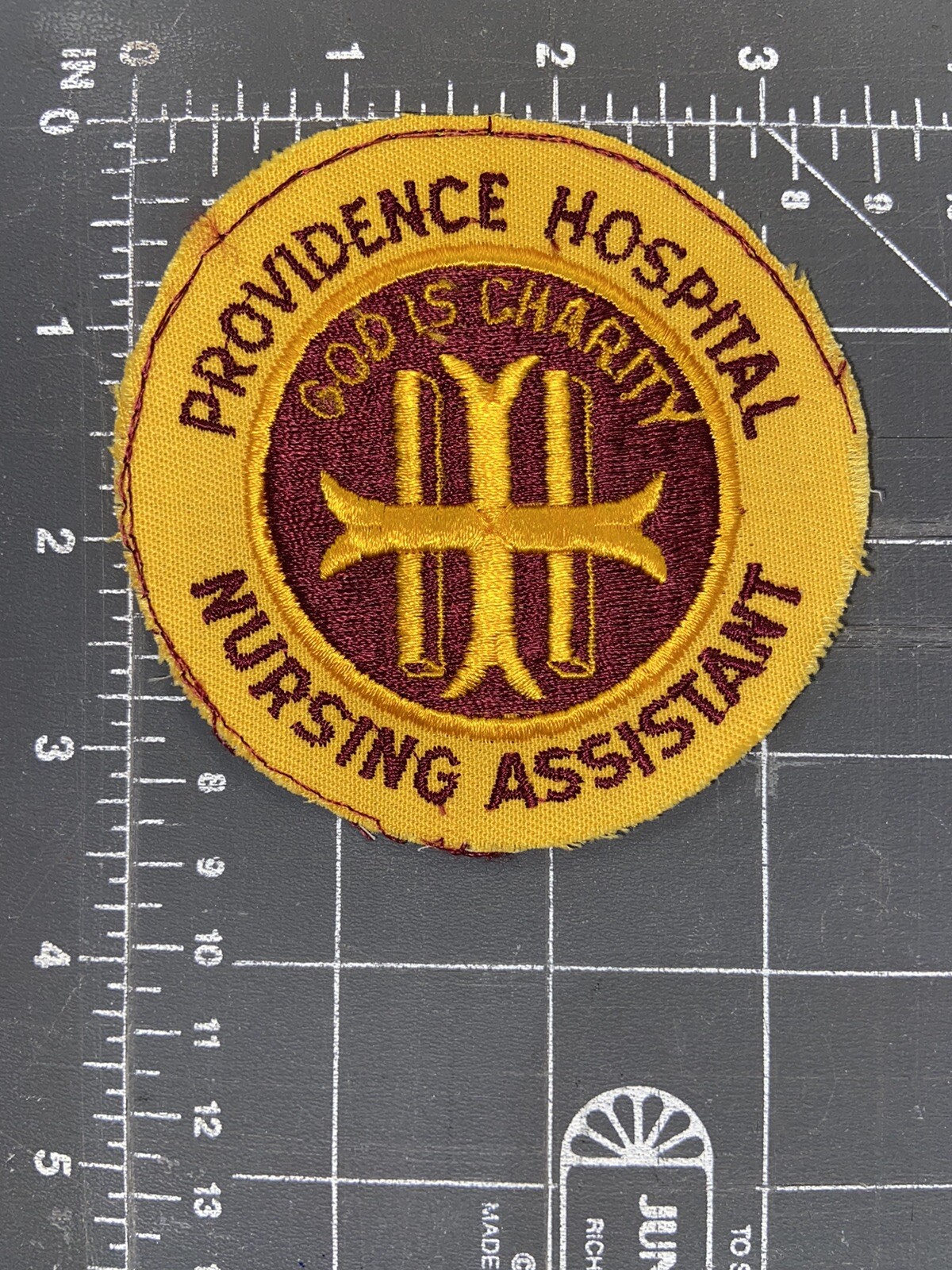 Vintage Providence Hospital Nursing Assistant Patch Holyoke ...