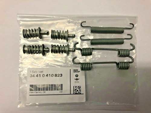 Genuine BMW Rear Brake Shoe Spring & Clip Set 34410410823 E46/E87/E90 ...