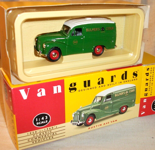 Vanguards, Austin A40 Van. Bulmer's Cider. Diecast Model. Mint & Boxed ...