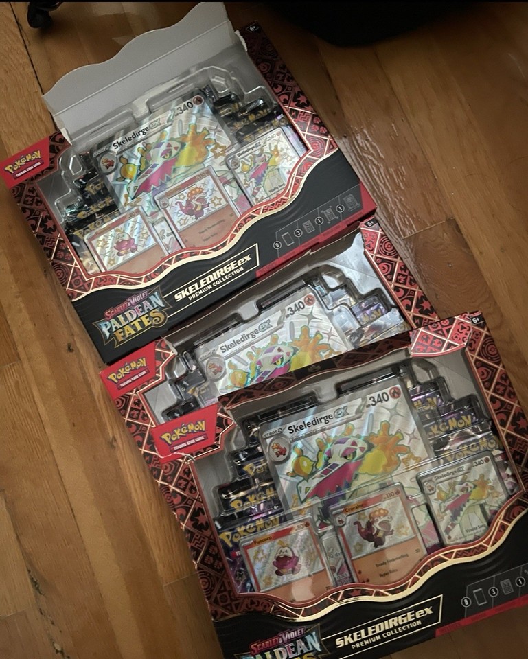 Pokémon Scarlet & Violet: Paldean Fates Premium Collections Box ...