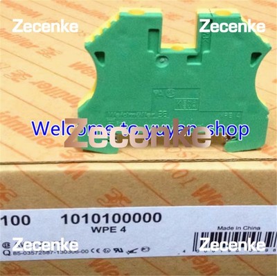 100PCS NEW Weidmuller 1010100000 WPE 4 Terminal Blocks #T3738 YS | eBay
