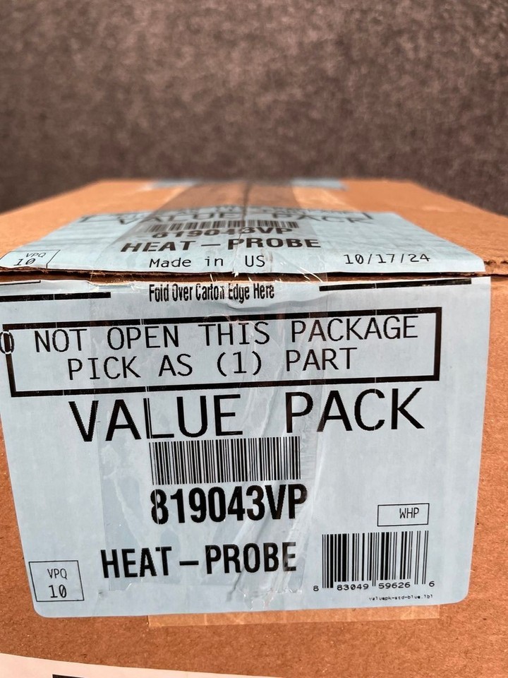 WHIRLPOOL 819043 OEM Refrigerator Defrost Drain Hole Heat Probe, Lot of ...