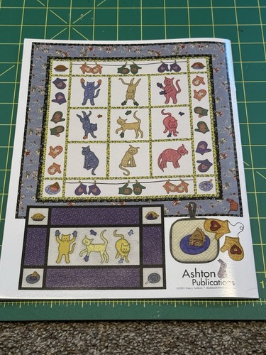 The 3 Little Kittens who lost their Mitten Darcy Ashton Kitty Cat Quilt ...