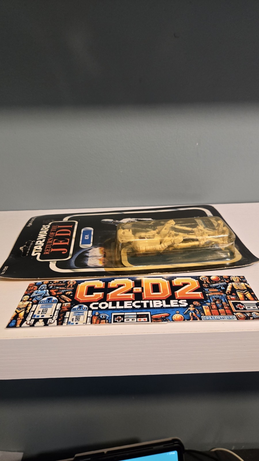 STAR WARS VINTAGE RETURN OF THE JEDI 8D8 VINTAGE KENNER 1983 UNPUNCHED ...