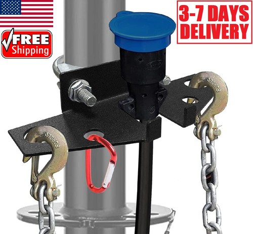 Trailer Chain Holder RV Jack Cover Tongue Jack Trailer Towing Organizer ...