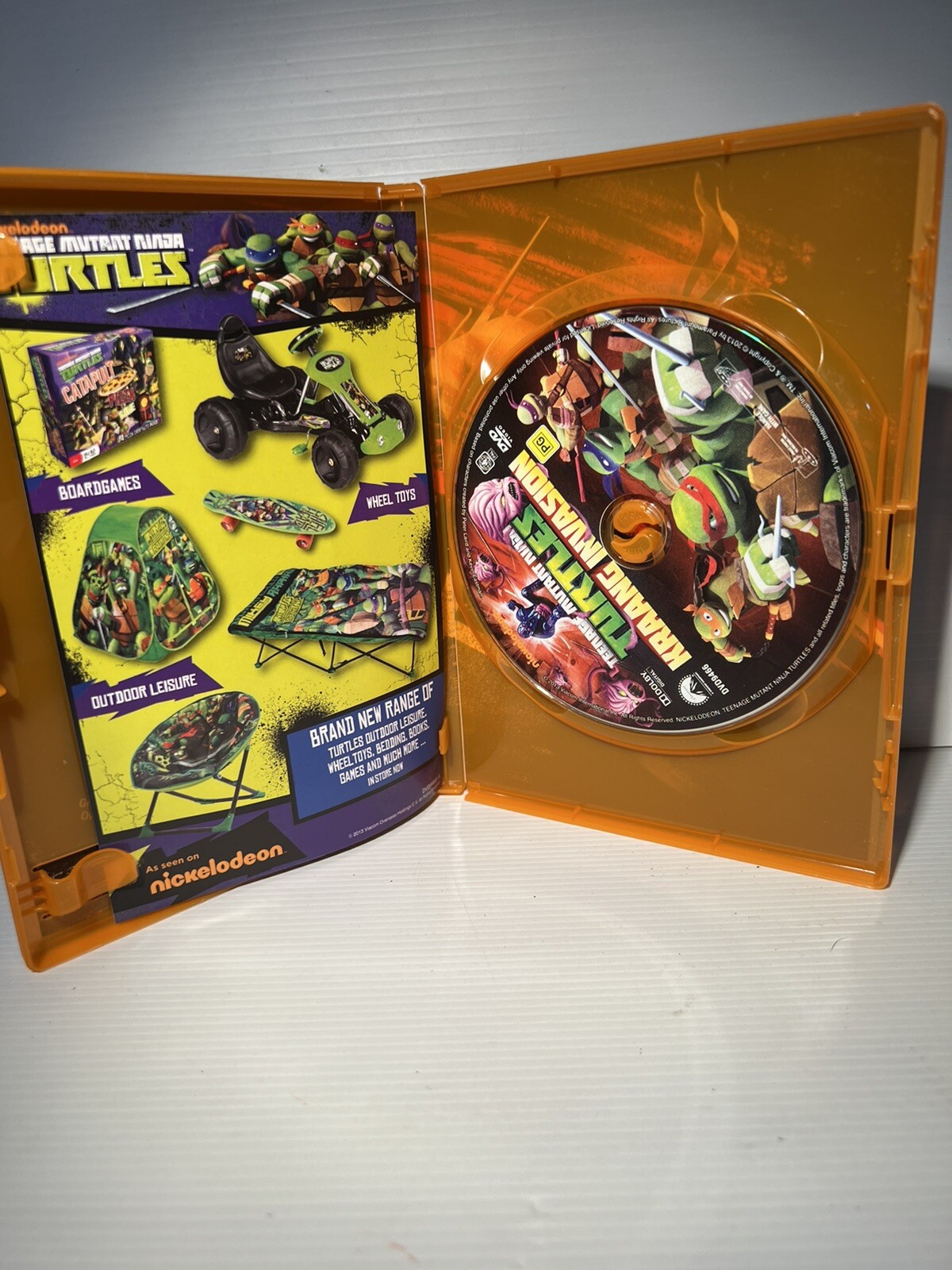 Teenage Mutant Ninja Turtles Kraang Invasion DVD TV Series R4 AUS | eBay