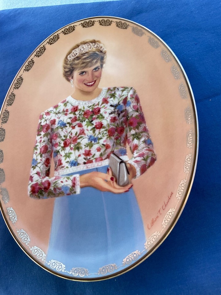 A TRUE PRINCESS Plate Diana: Queen of Our Hearts Plate No.5915A ...