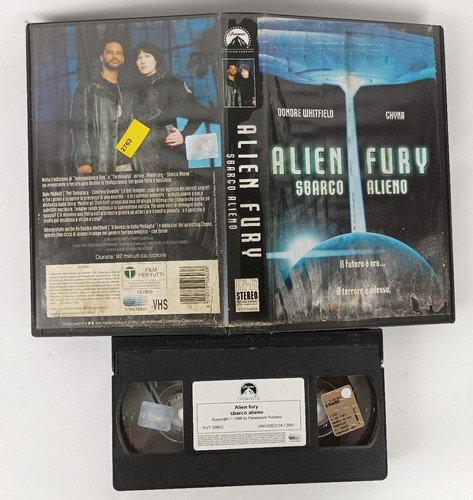 Alien Fury Alien Invasion 2001 VHS Italian Donore Whitfield Chyna Rob ...
